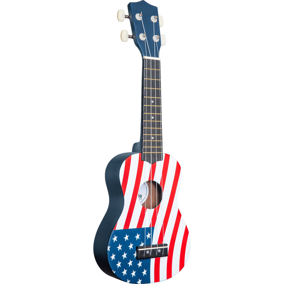 Amahi PANDA1 Tropical Series Soprano Ukulele wth Gig Bag-American Flag ...