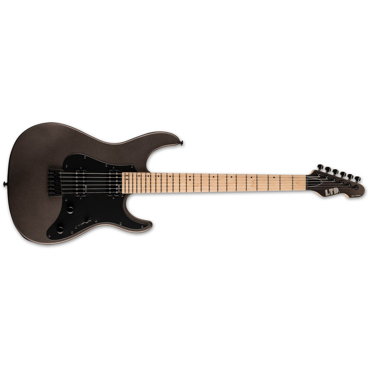 ESP LTD SN-200HT-MCHMS Electric Guitar-Charcoal Metallic Satin – Music ...