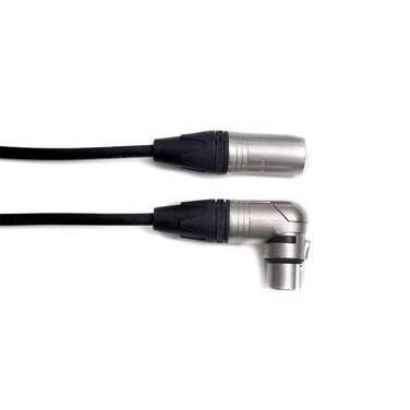 Digiflex NFRXX10 Microphone Cable XLR Male-XLR Female Right Angled 10f ...