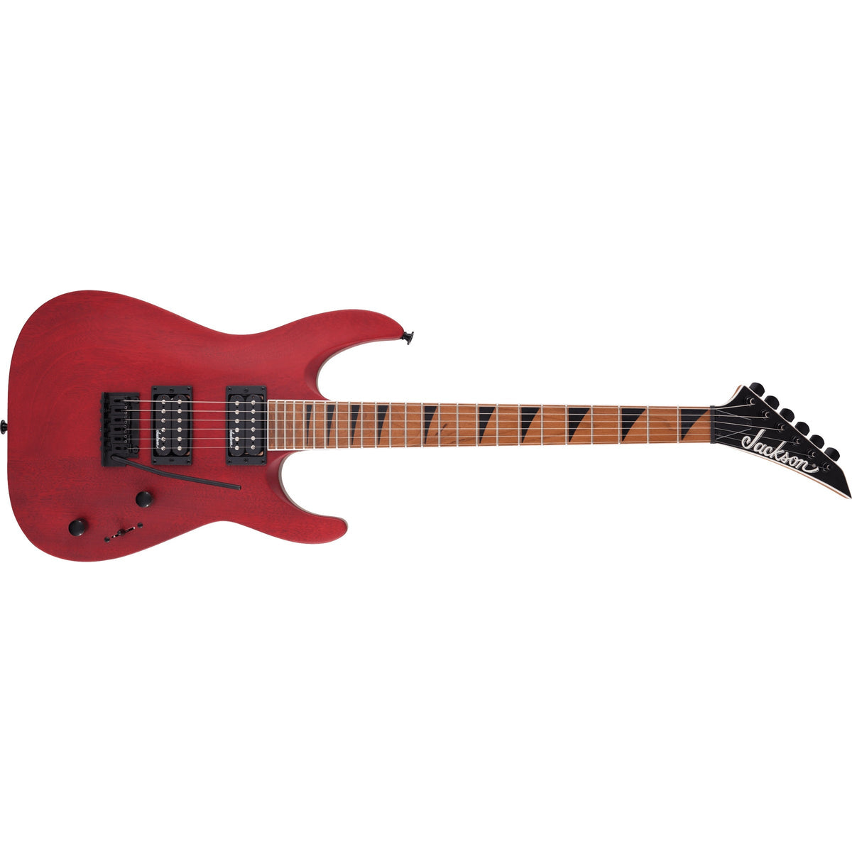 Jackson JS Series Dinky JS24 DKAM DX Electric Guitar-Red Stain – Music ...